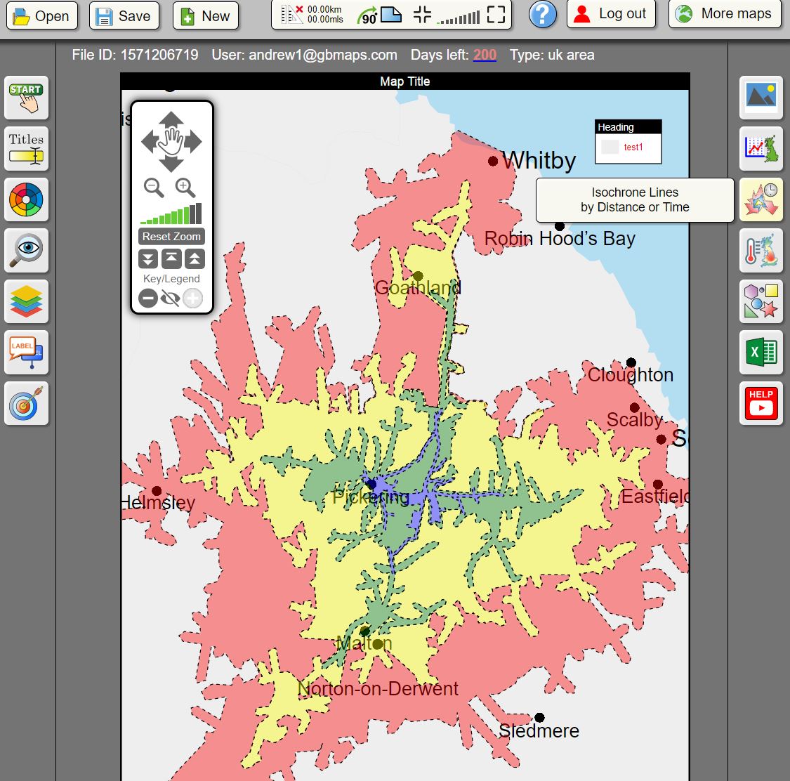 Map-point Territory Mapping Tools